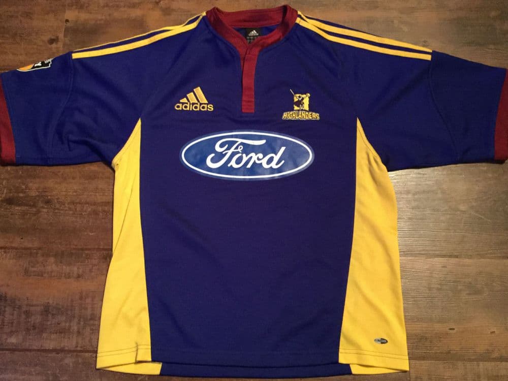 Classic Rugby Shirts | 2008 Highlanders Vintage Old Rugby Jersey