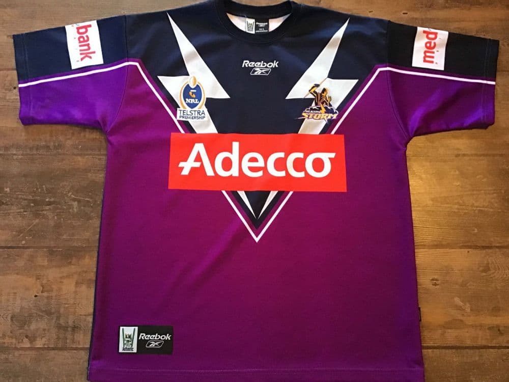 Old Rugby Shirts | 2005 Melbourne Storm Vintage NRL Jerseys