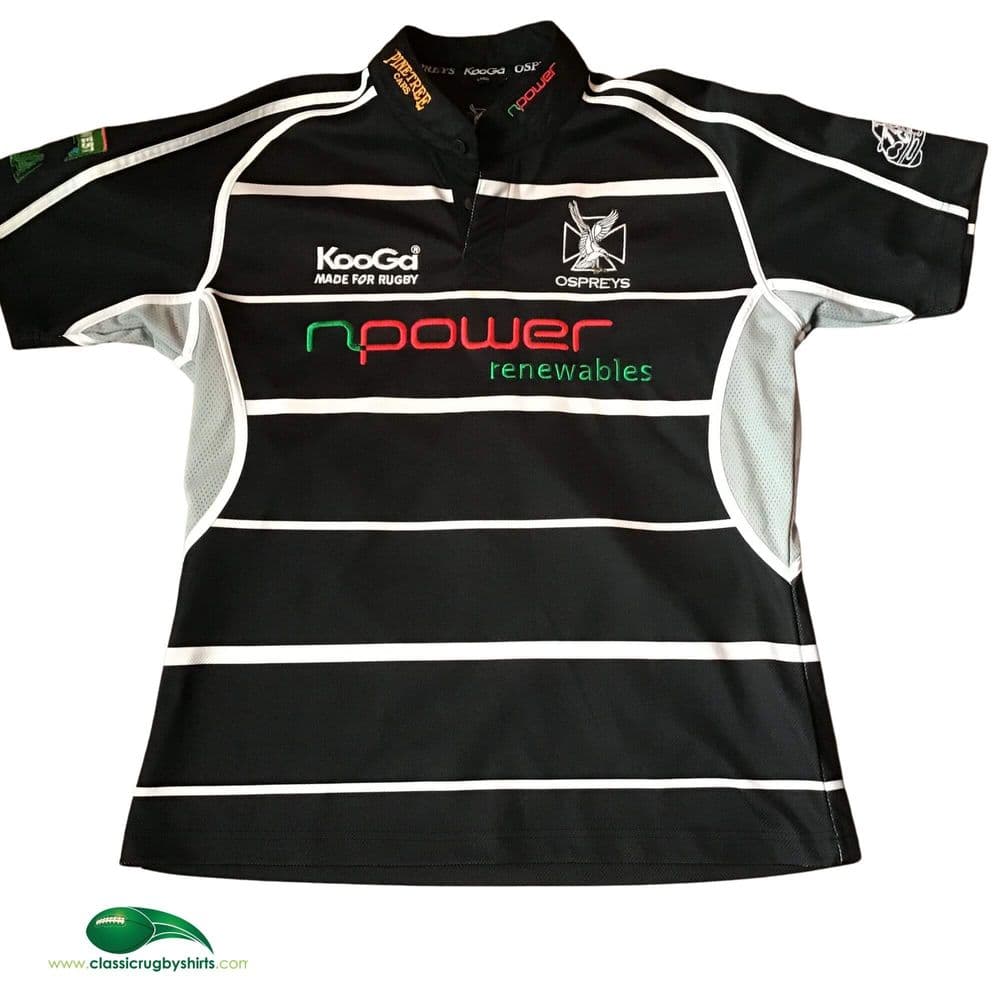 World Rugby Shirts | 2006 Neath Ospreys Vintage Old Retro Jerseys
