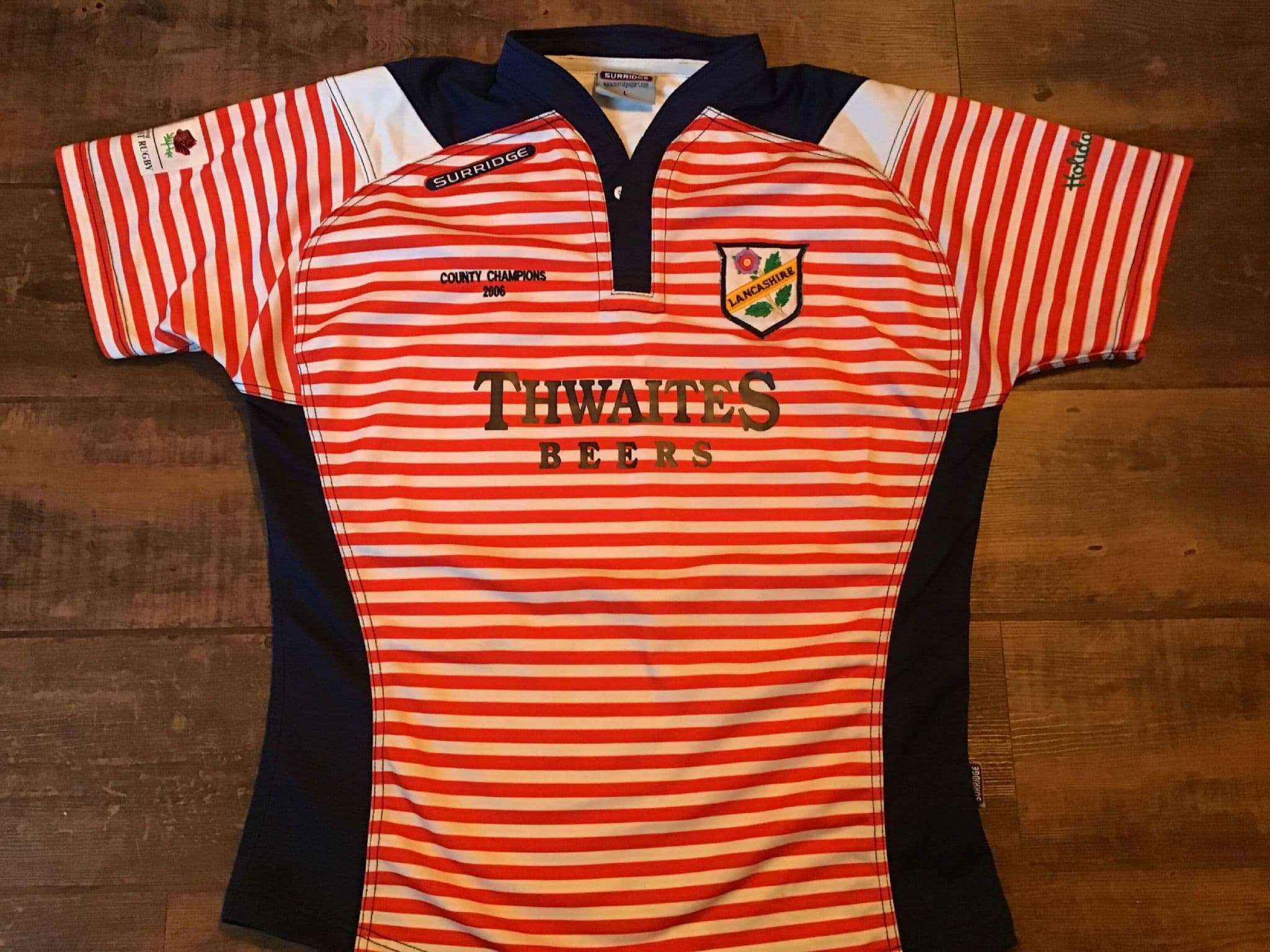 Classic Rugby Shirts | 2006 Lancashire Vintage Old Jerseys