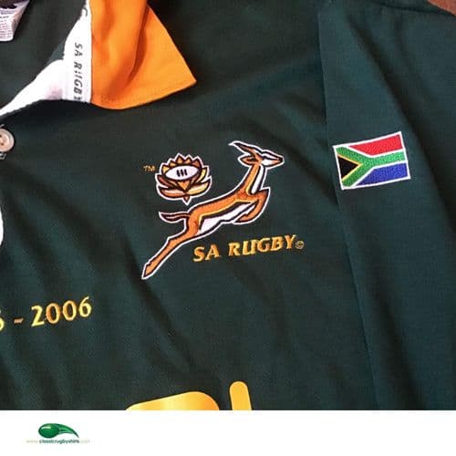 World Rugby Shirts | 2006 South Africa Centenary Old Vintage Jerseys