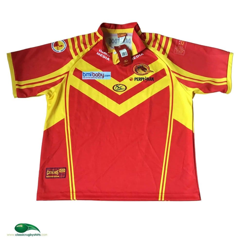 World Rugby Shirts | 2007 Catalans Dragons Vintage Old RL Jerseys