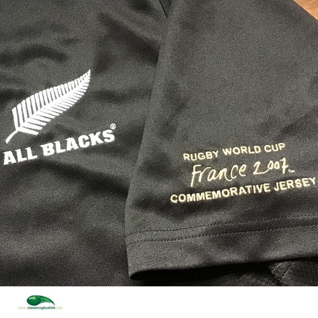 World Cup Rugby Shirts | 2007 New Zealand RWC All Blacks Vintage Old ...