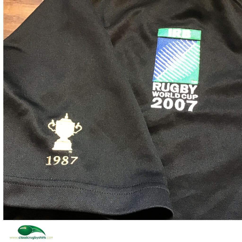 RWC Rugby Shirts | 2007 New Zealand All Blacks Vintage Old Jerseys