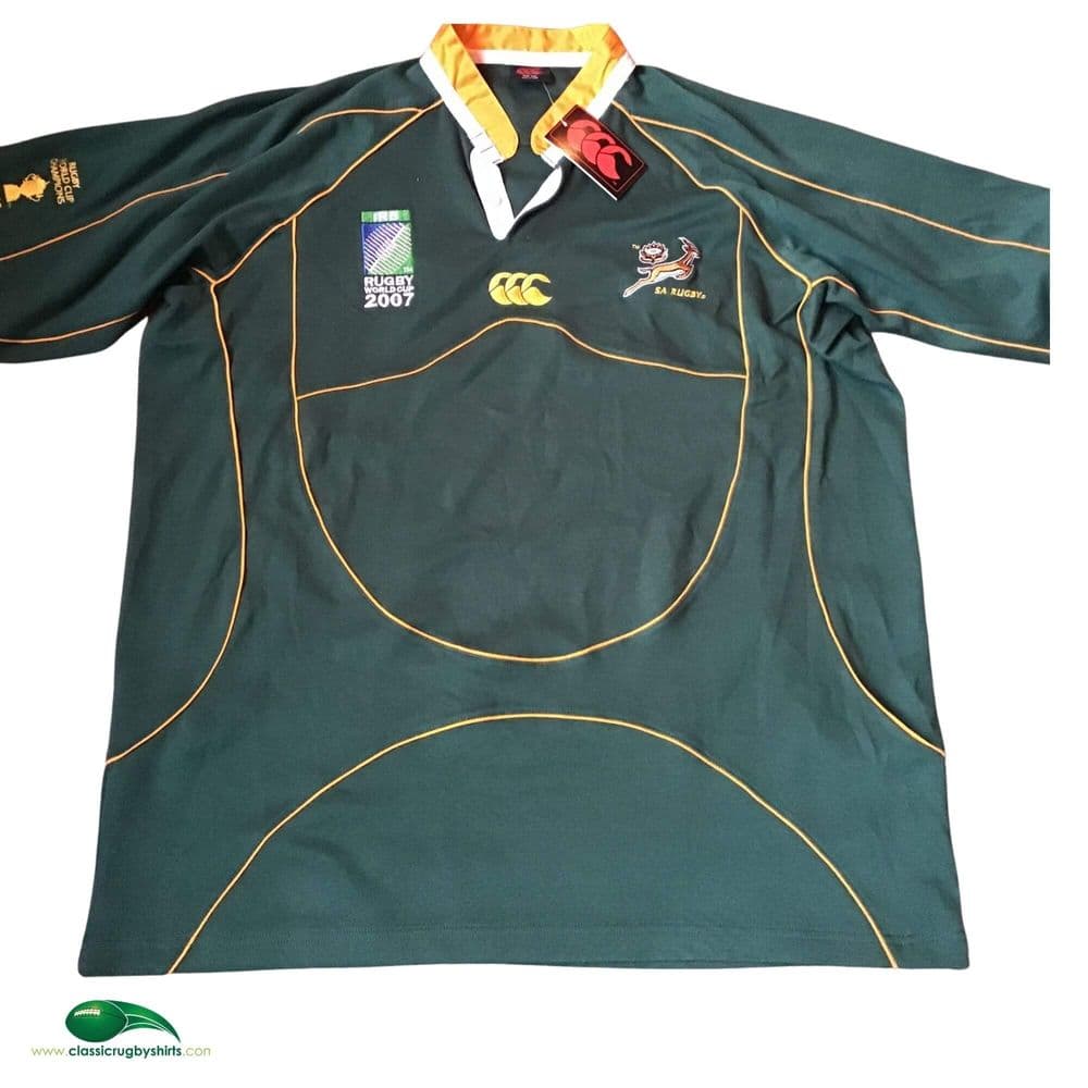 Classic Rugby Shirts | 2007 South Africa Old Vintage Retro Springboks ...