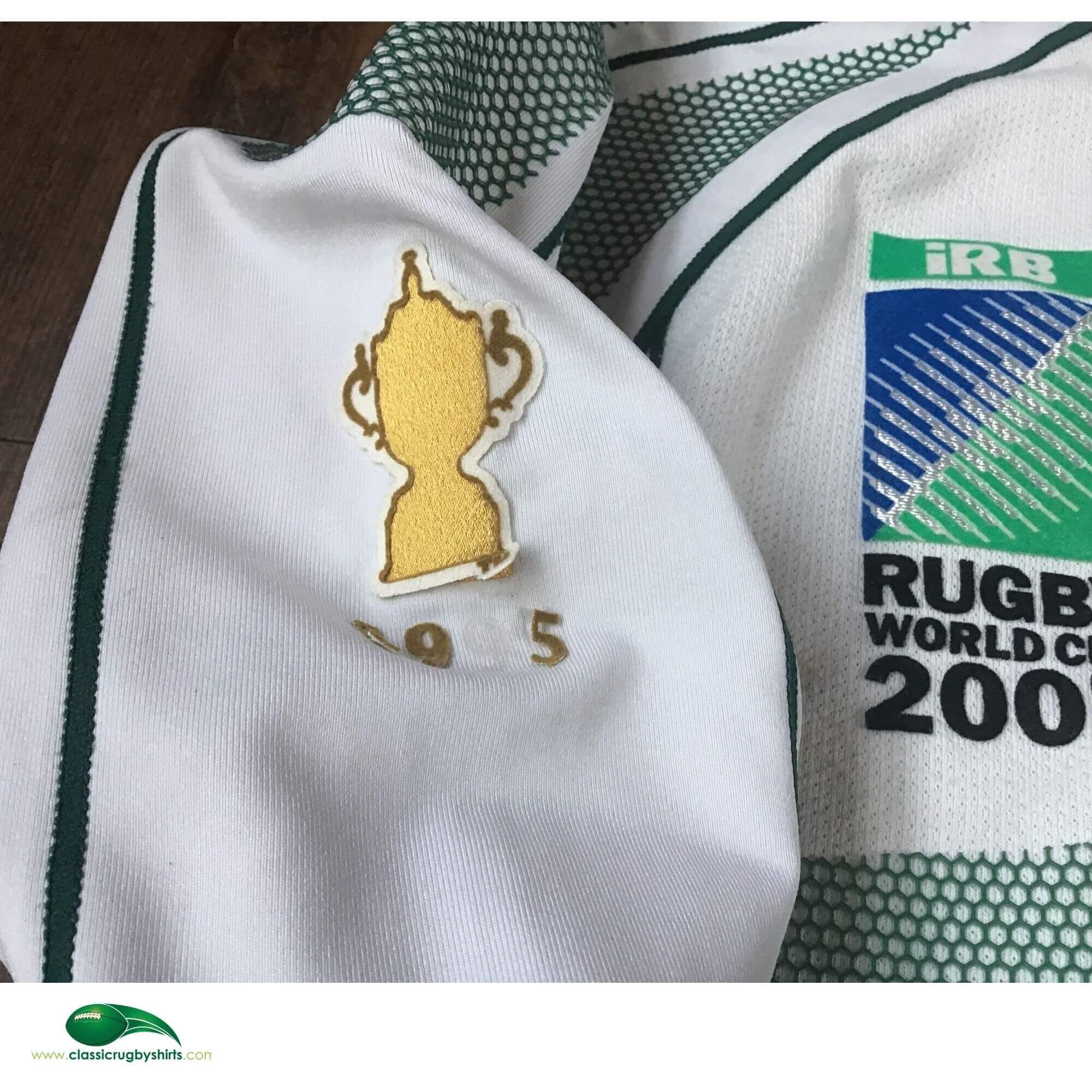 World Cup Rugby Shirts | 2007 Springboks Vintage Old Retro Jerseys