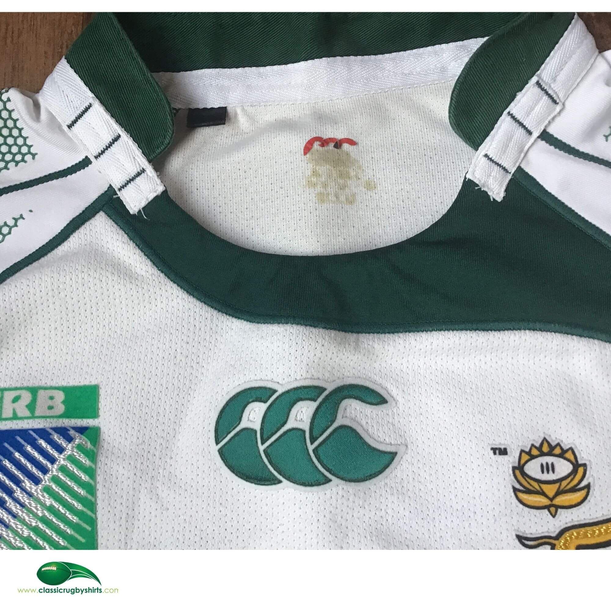 World Cup Rugby Shirts | 2007 Springboks Vintage Old Retro Jerseys