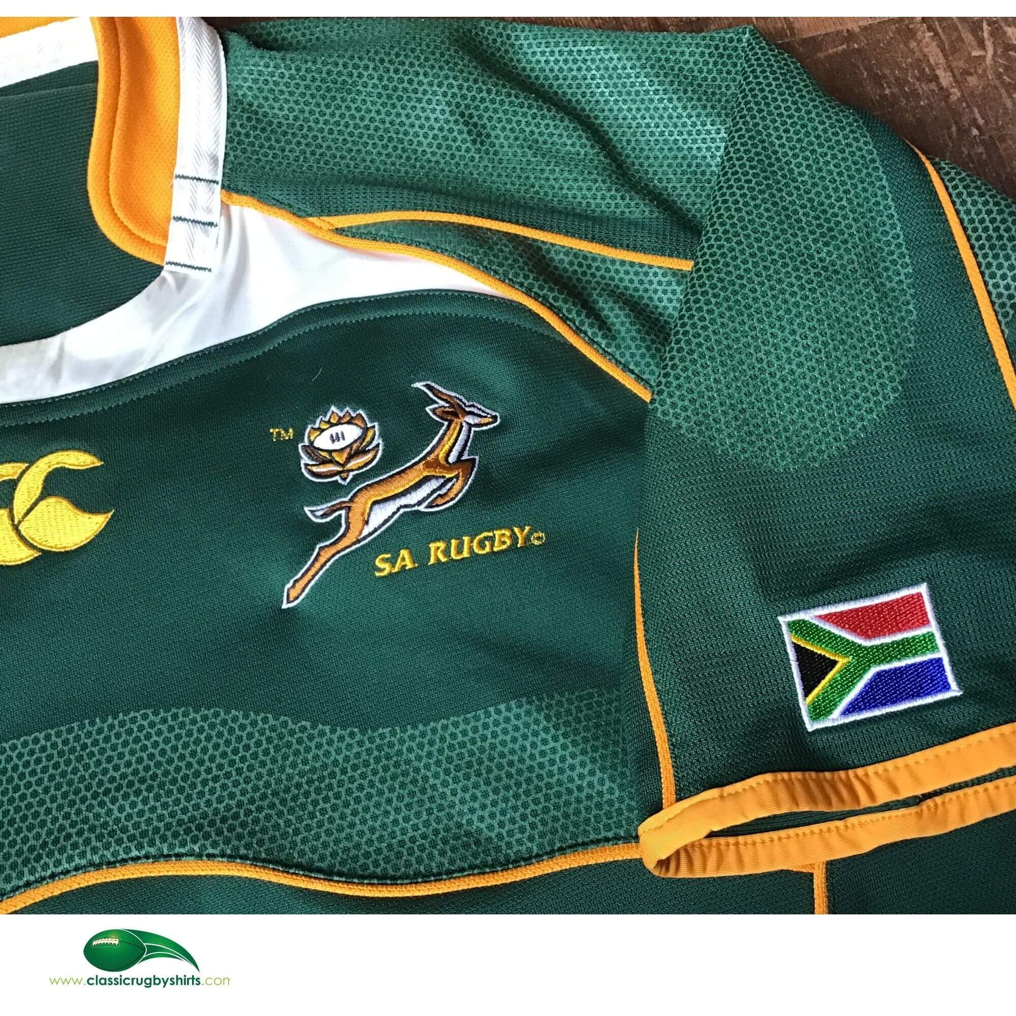Classic Rugby Shirts | 2007 South Africa Old Vintage Jerseys