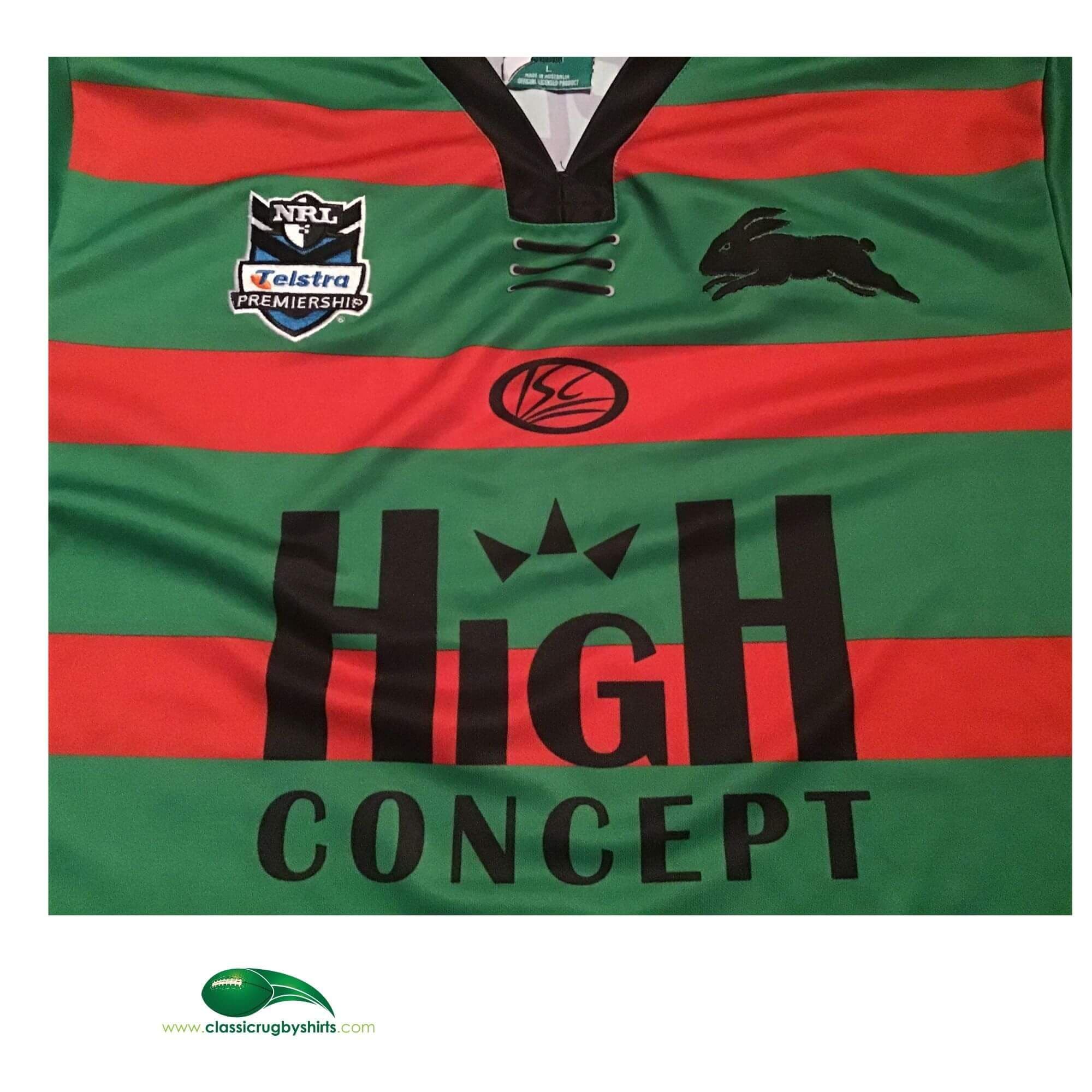 Classic Rugby Shirts | 2007 South Sydney Rabbitohs Vintage Old Jerseys