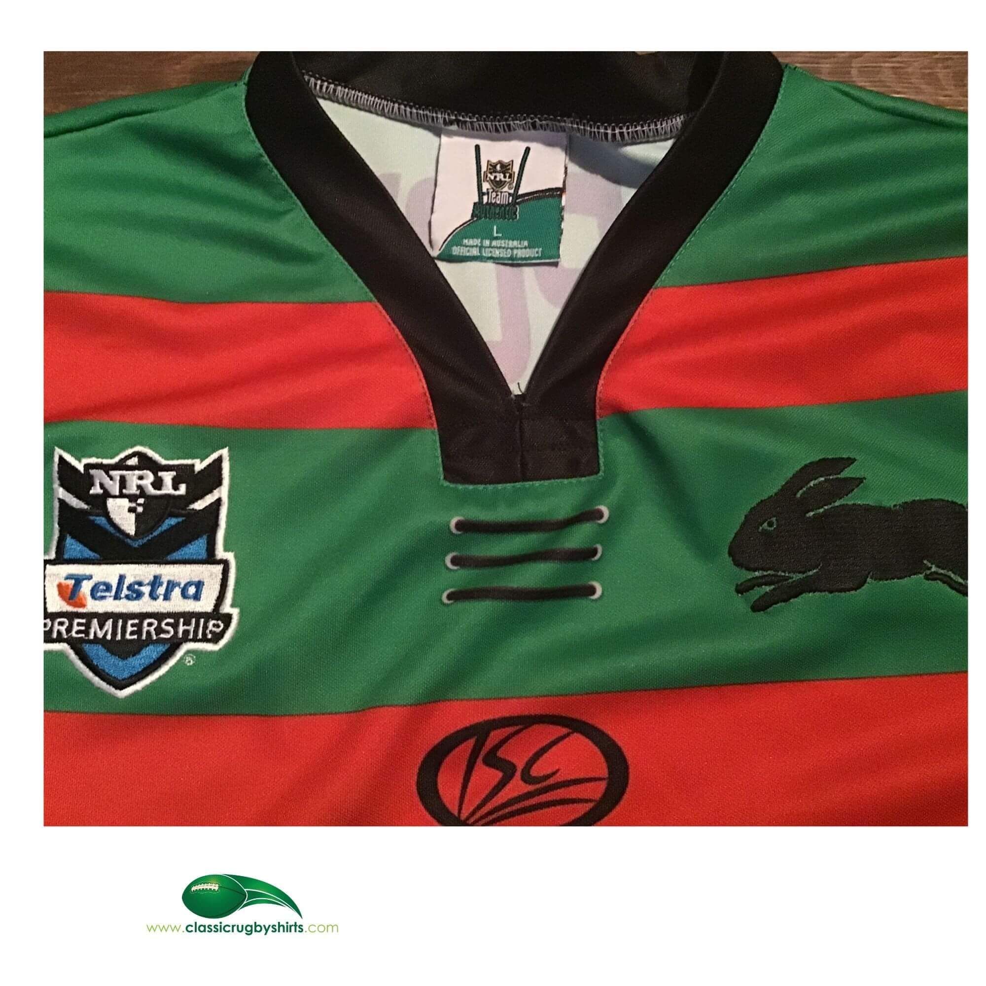 Classic Rugby Shirts | 2007 South Sydney Rabbitohs Vintage Old Jerseys