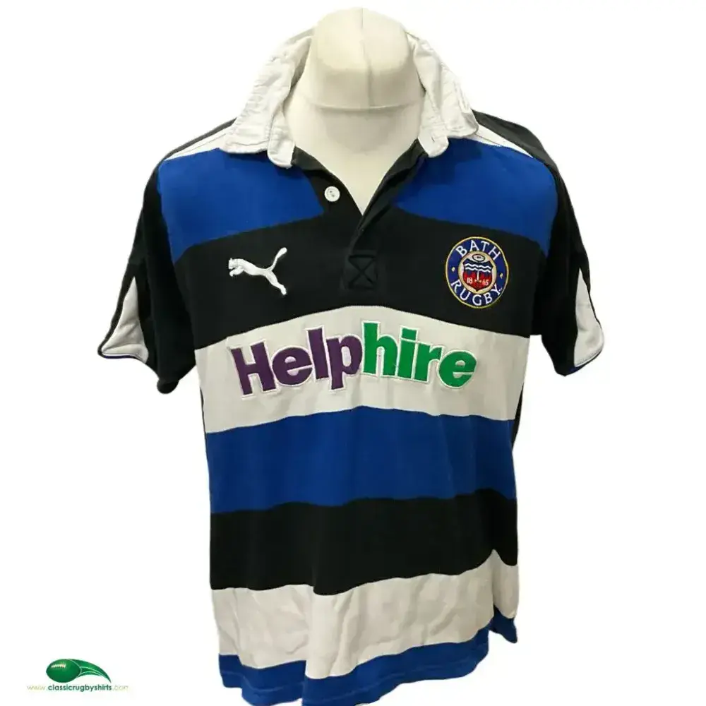 2008 2009 Bath Vintage Rugby Shirts Old Jerseys
