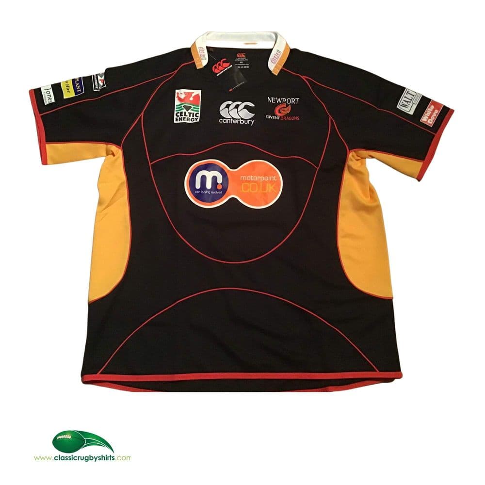 Classic Rugby Shirts | 2008 2009 Newport Gwent Dragons Vintage Old Jerseys