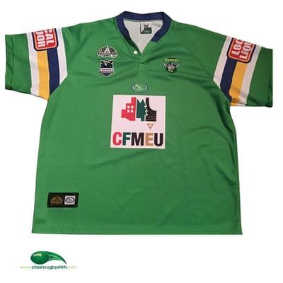 Canberra Raiders Classic Rugby Shirts | Vintage Old NRL Jerseys
