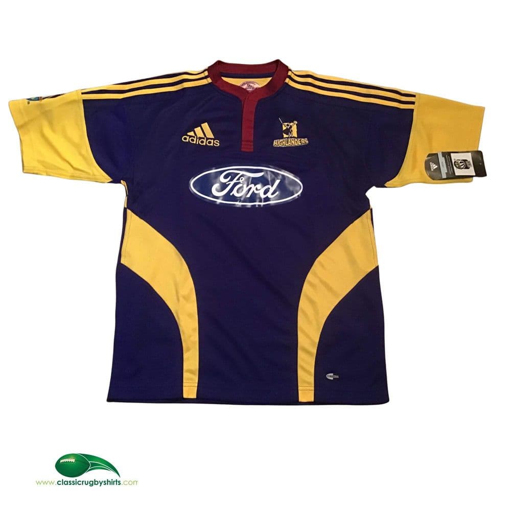 Classic Rugby Shirts | 2008 Highlanders Vintage Old Rugby Jerseys