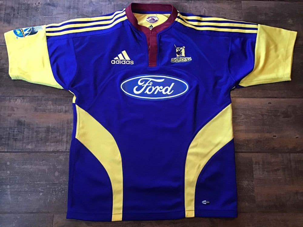 Classic Rugby Shirts | 2008 Highlanders Vintage Old Rugby Jerseys