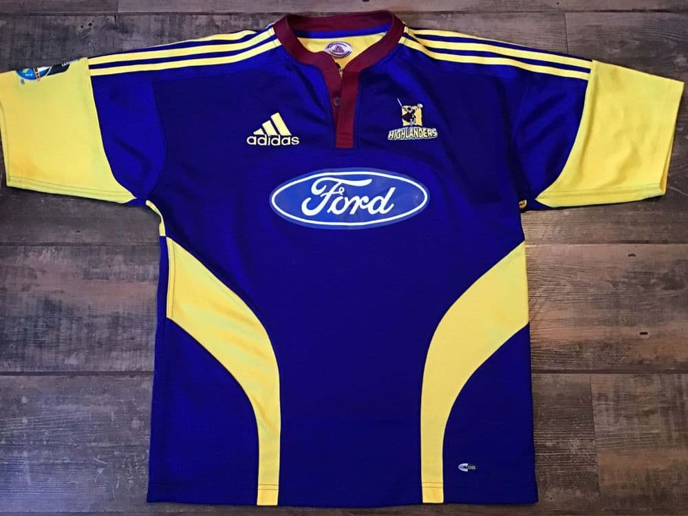 Classic Rugby Shirts | 2008 Highlanders Vintage Old Rugby Jerseys