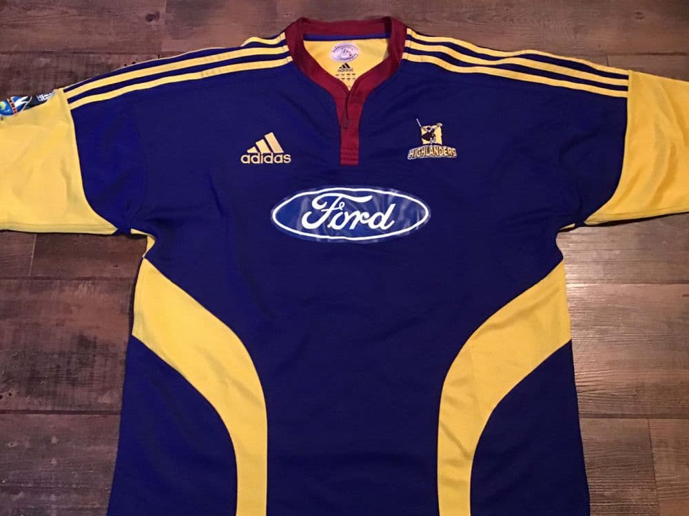 Classic Rugby Shirts | 2008 Highlanders Vintage Old Jerseys