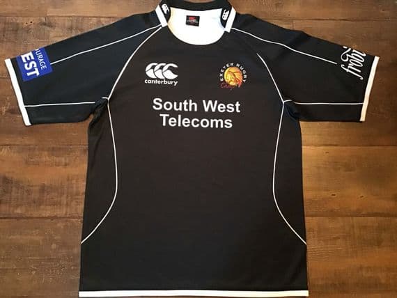 Classic Rugby Shirts | 2009 Exeter Chiefs Old Vintage Jerseys