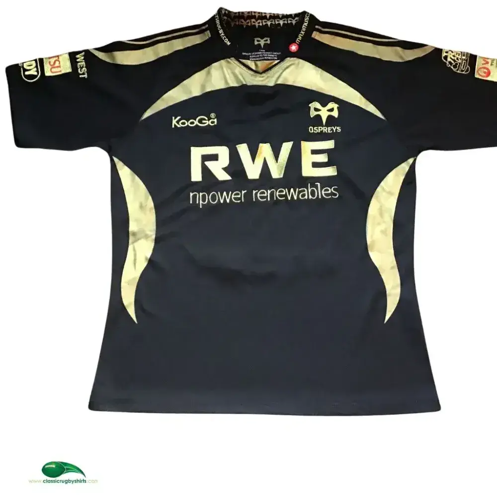 Classic Rugby Shirts | 2009 Ospreys Vintage Old Retro Jerseys