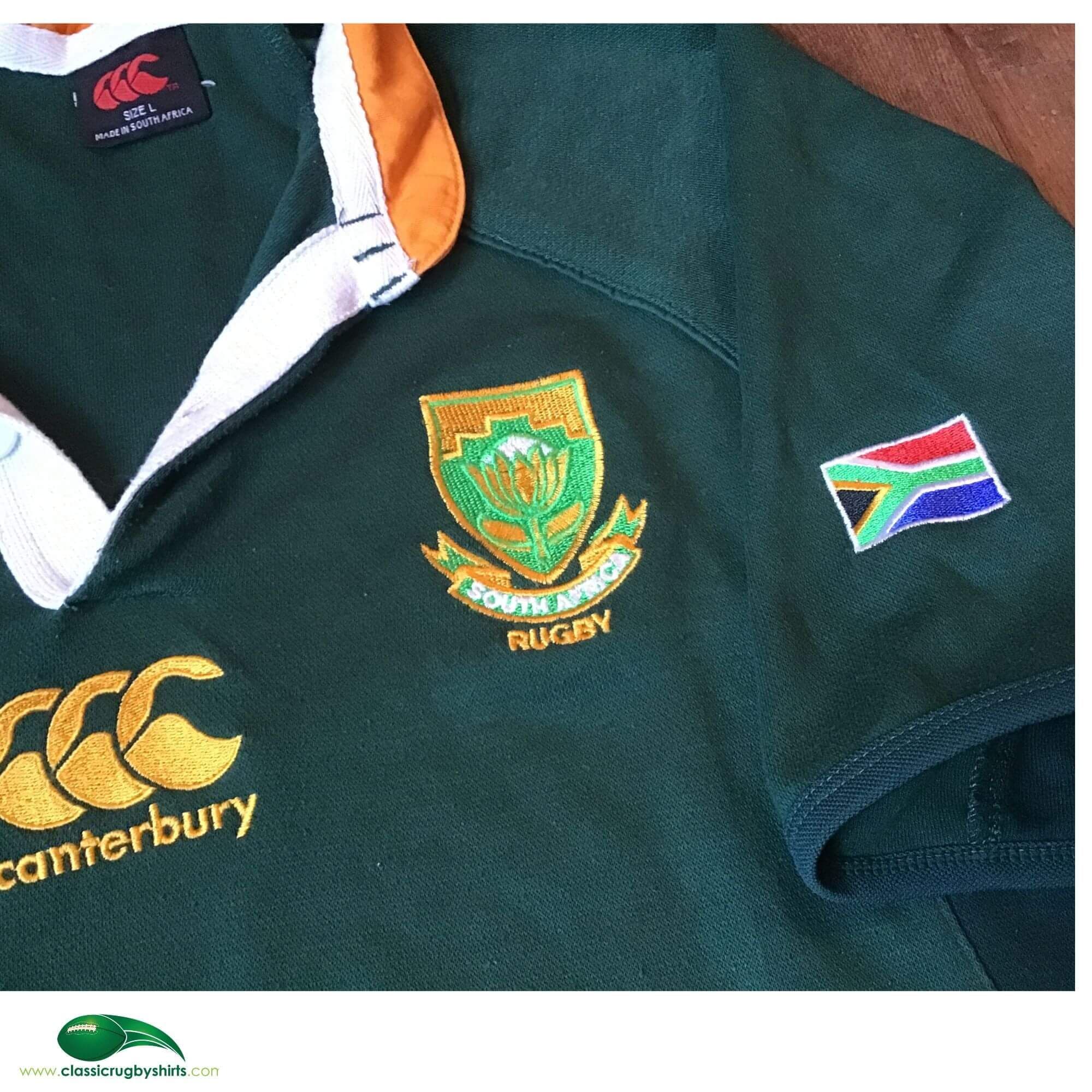 World Rugby Shirts | 2009 South Africa Vintage Old Jerseys