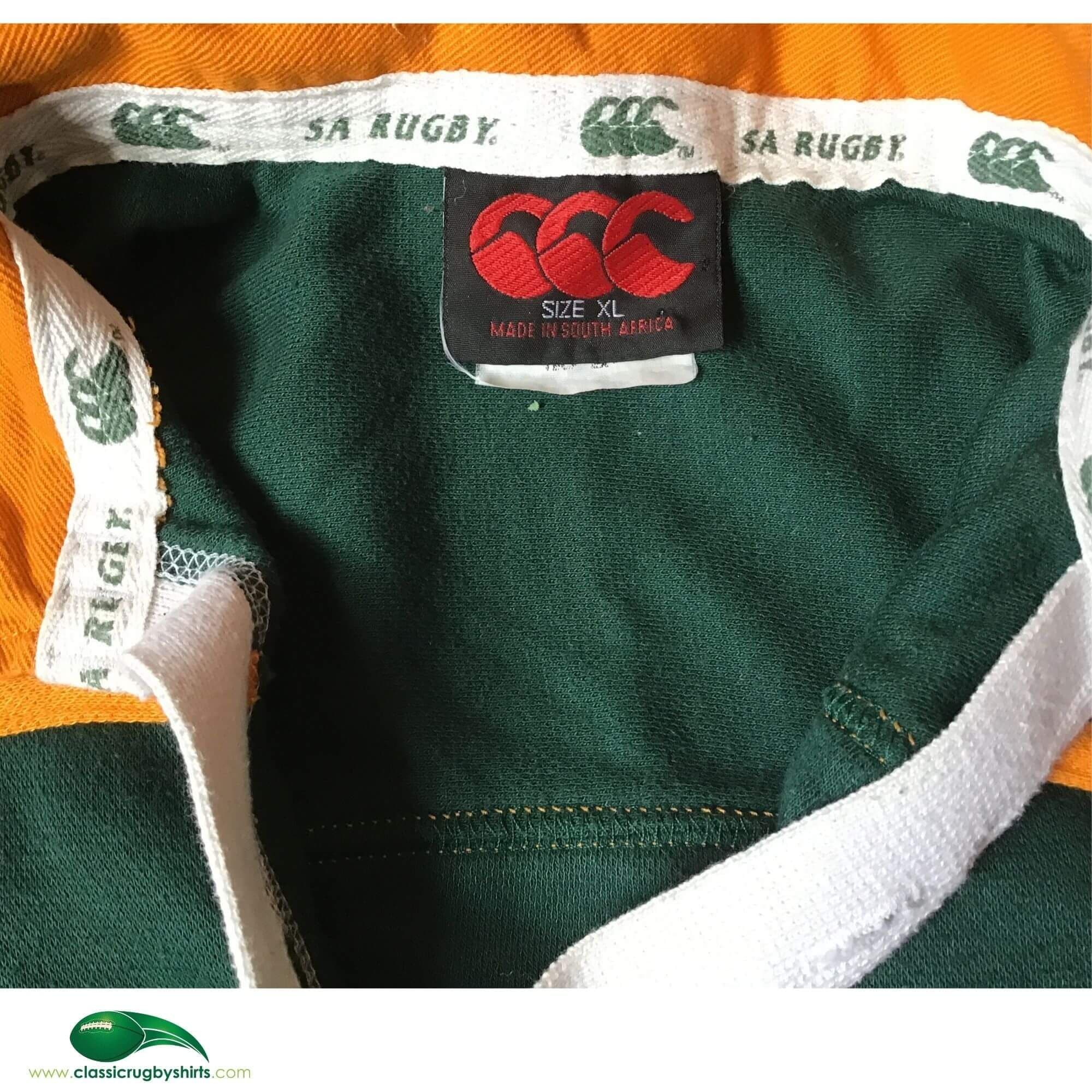 World Rugby Shirts | 2009 South Africa Techtex Old Vintage Jerseys