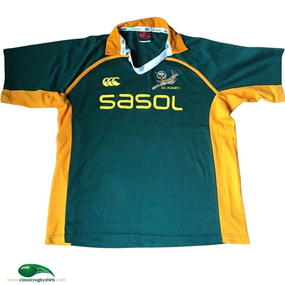 World Rugby Shirts | 2009 South Africa Techtex Old Vintage Jerseys