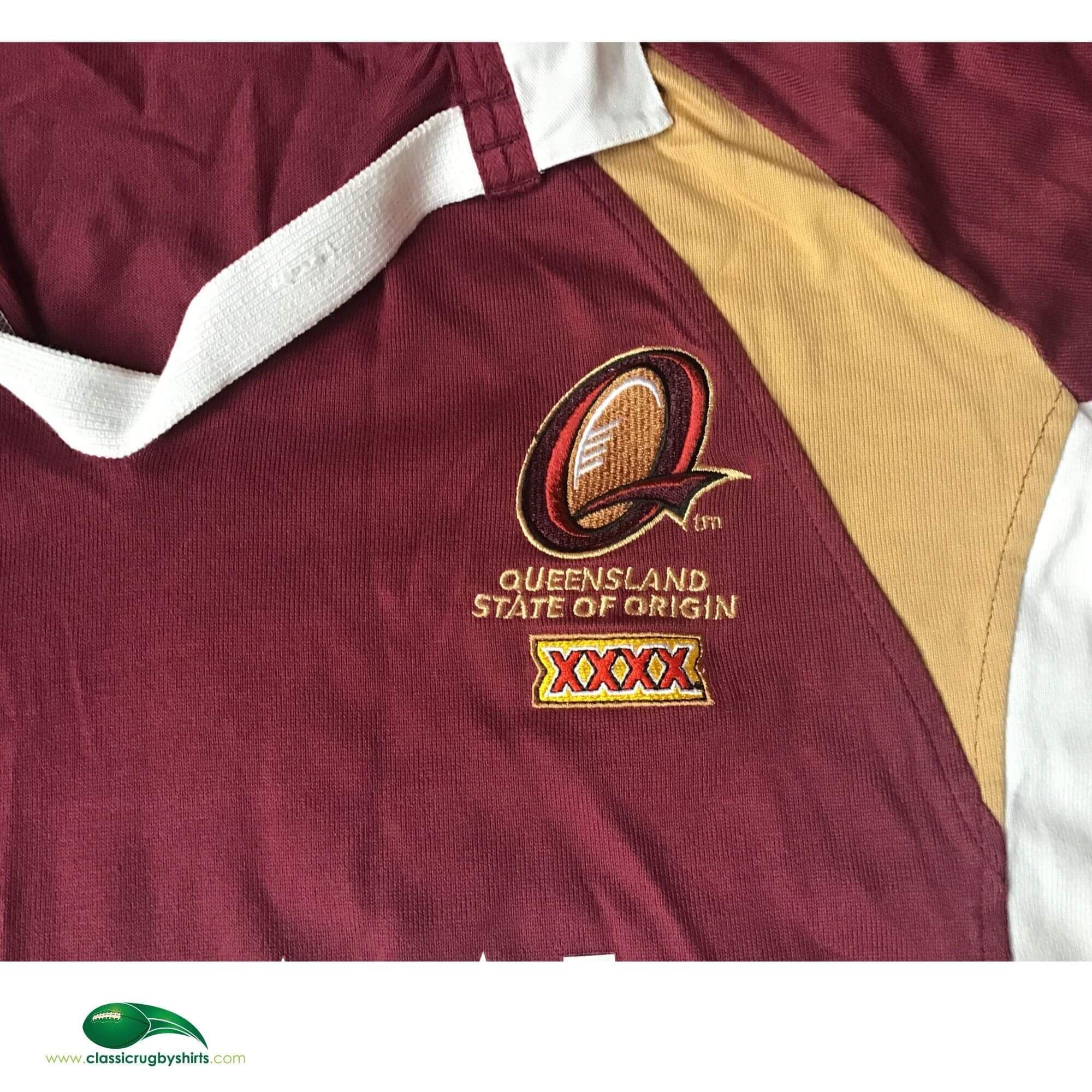 World Rugby Shirts | 2009 Queensland State of Origin Vintage Old Jerseys