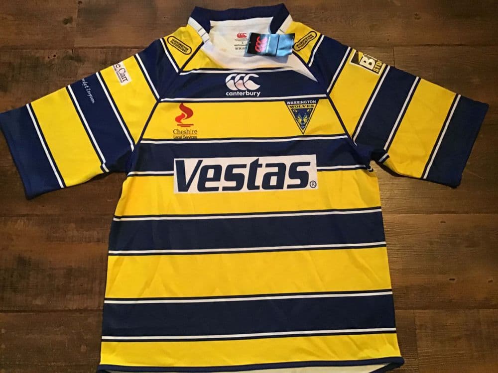 Classic Rugby Shirts | 2009 Warrington Wolves Vintage Old Jerseys