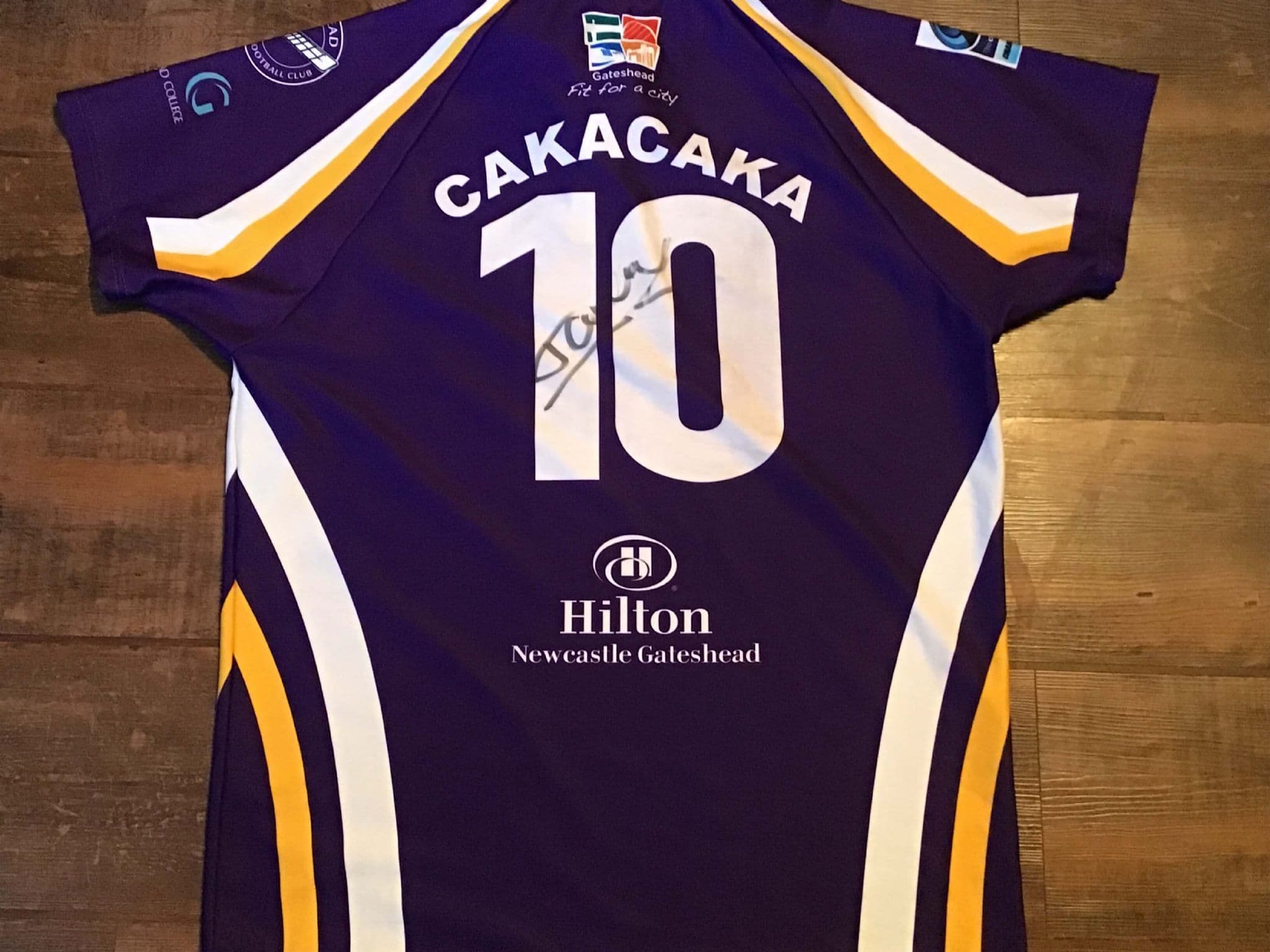 Gateshead Thunder Logo Tom Hemingway Equals Goal Kicking Record For