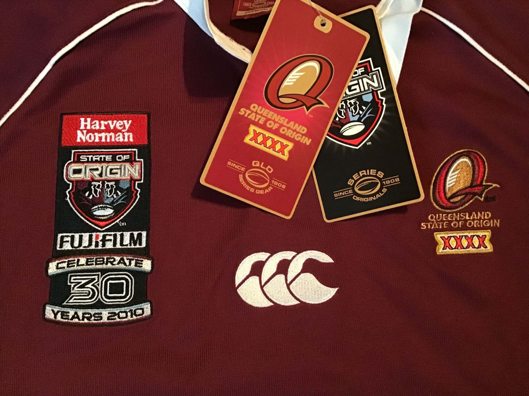 Classic Rugby Shirts | 2010 Queensland State of Origin Vintage Old Jerseys