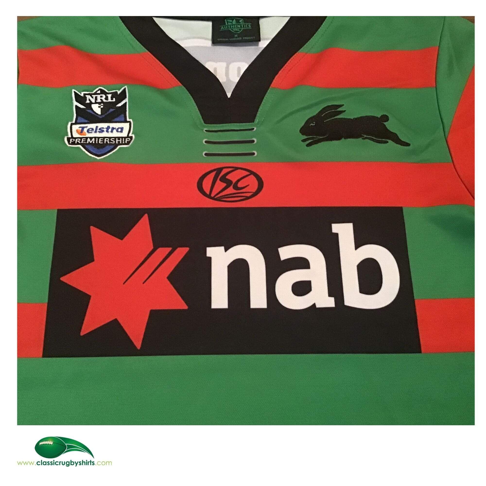 Classic World Rugby Shirts | 2010 South Sydney Rabbitohs NRL Vintage ...