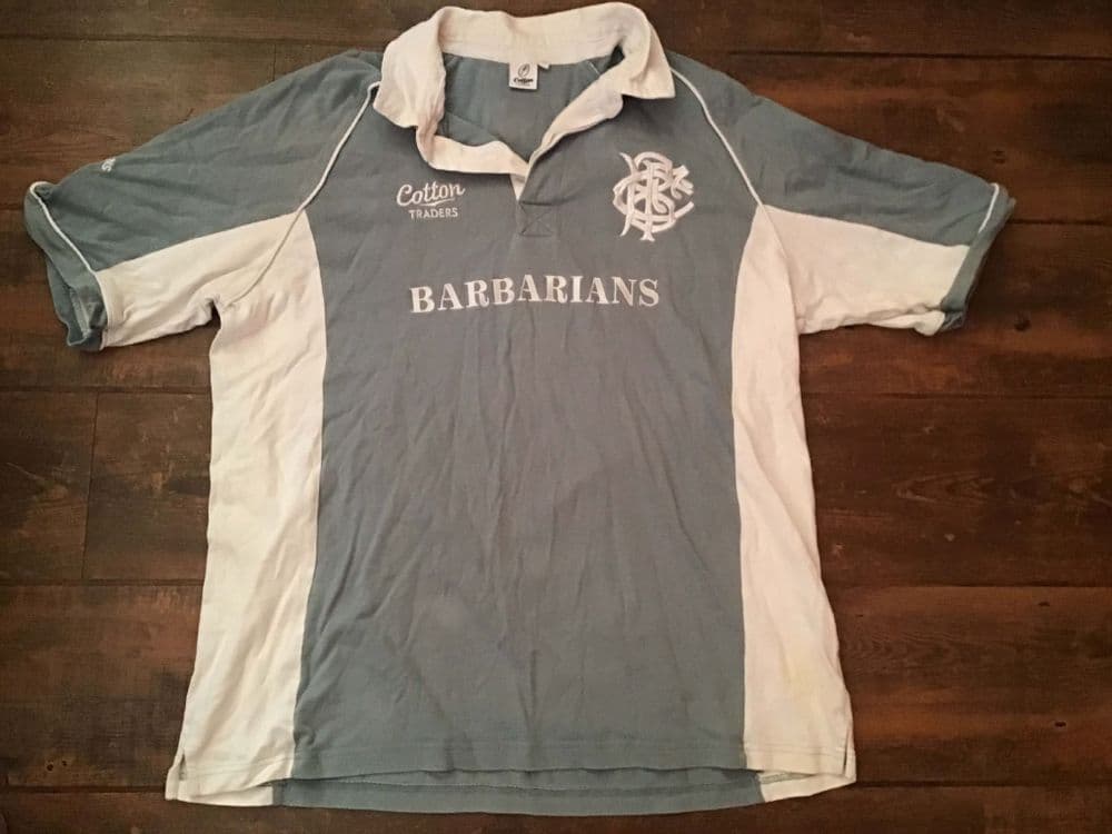 Old Rugby Shirts | 2012 Barbarians Vintage Retro Jerseys