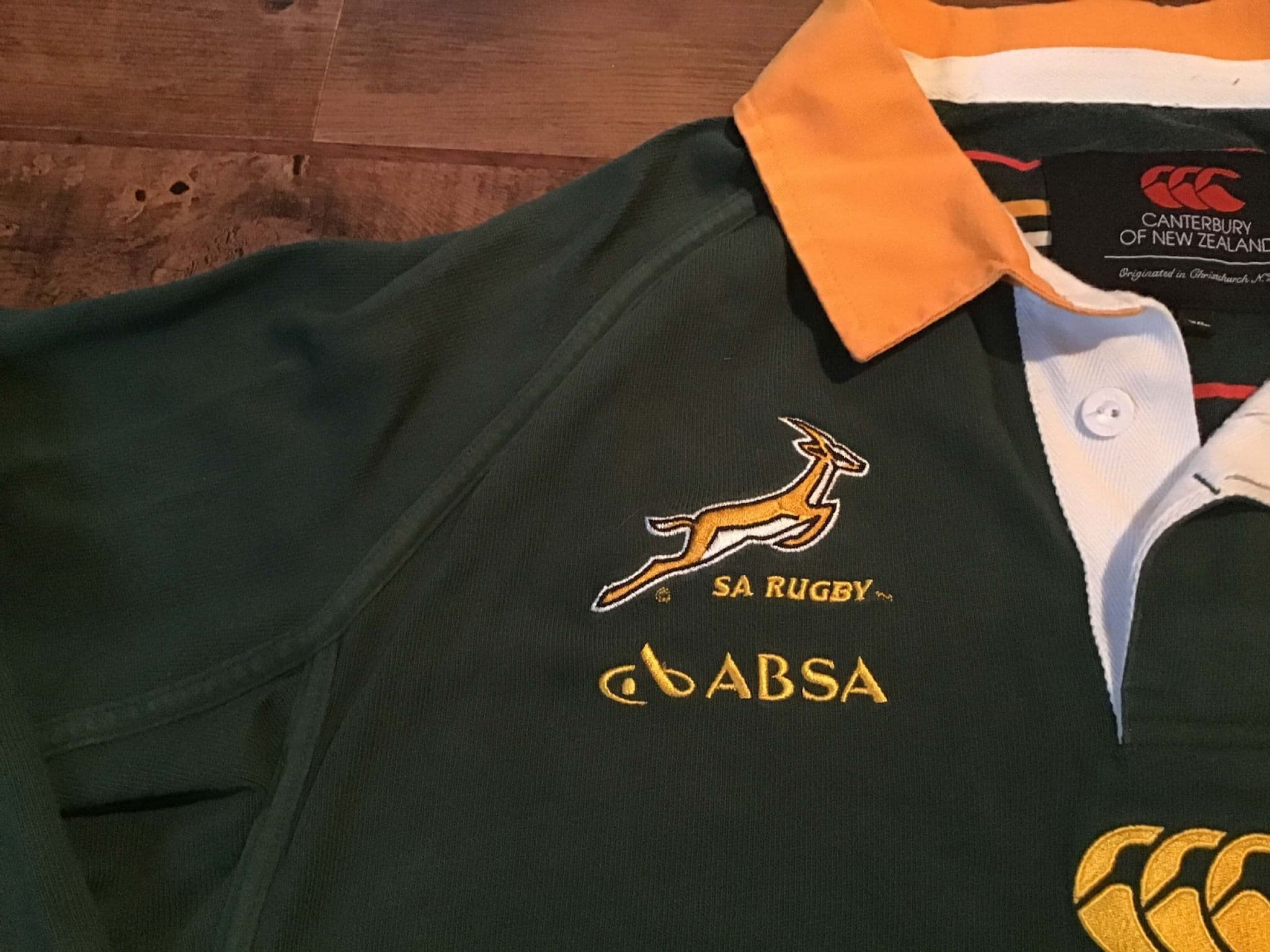 Old Rugby Shirts | 2011 Springboks Vintage Jerseys