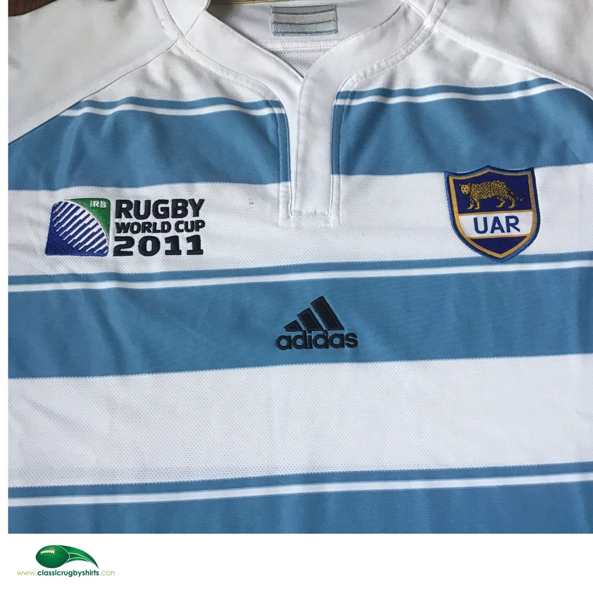 World Cup Rugby Shirts | 2011 Argentina RWC Vintage Old Jerseys