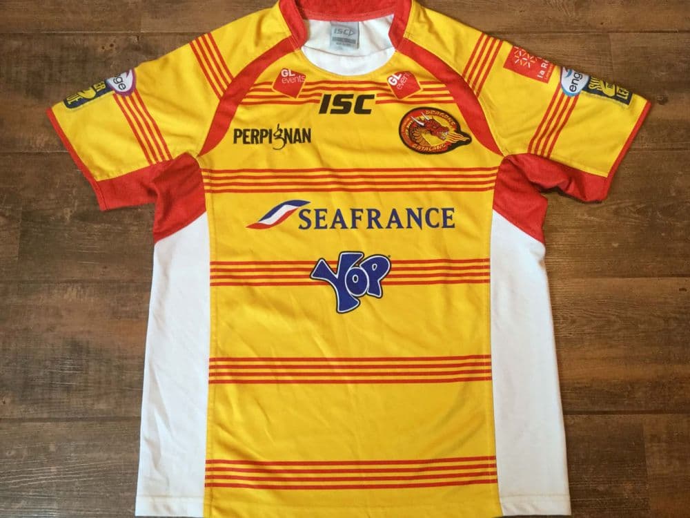 Classic Rugby Shirts | 2011 Catalans Dragons Vintage Old League Jerseys
