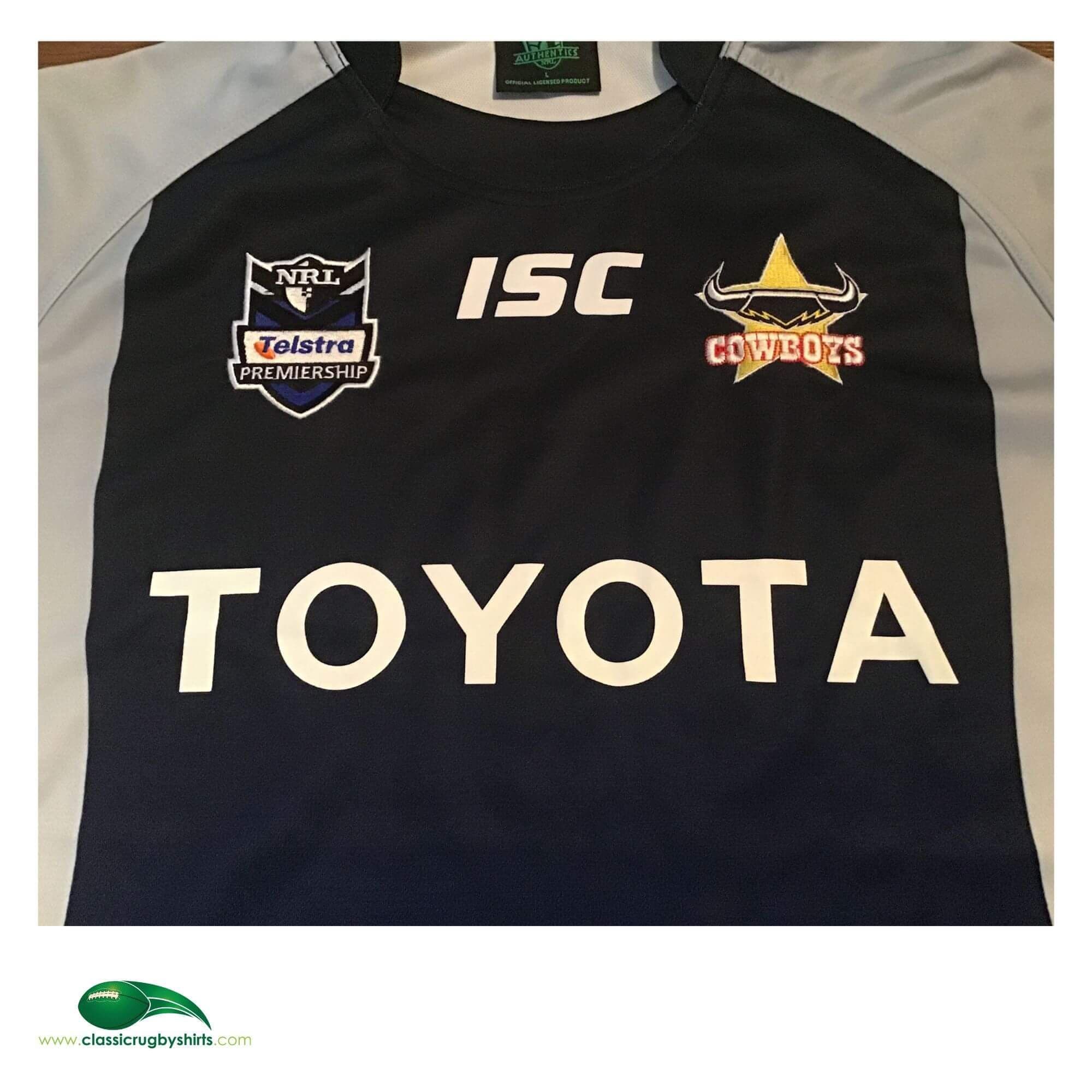 Classic World Rugby Shirts | 2011 North Queensland Cowboys NRL Vintage ...