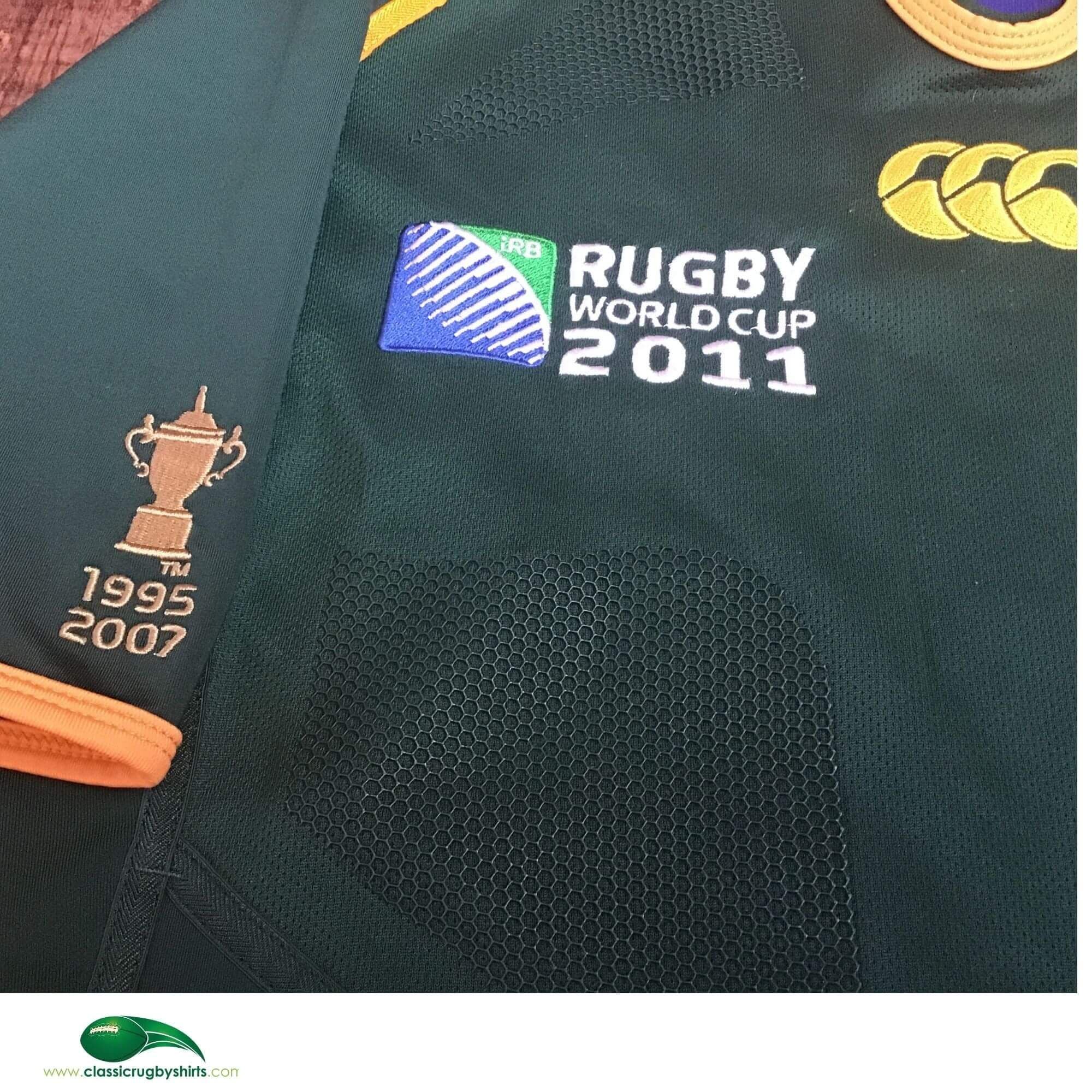 Classic Rugby Shirts | 2011 South Africa Springboks Old Vintage Jerseys