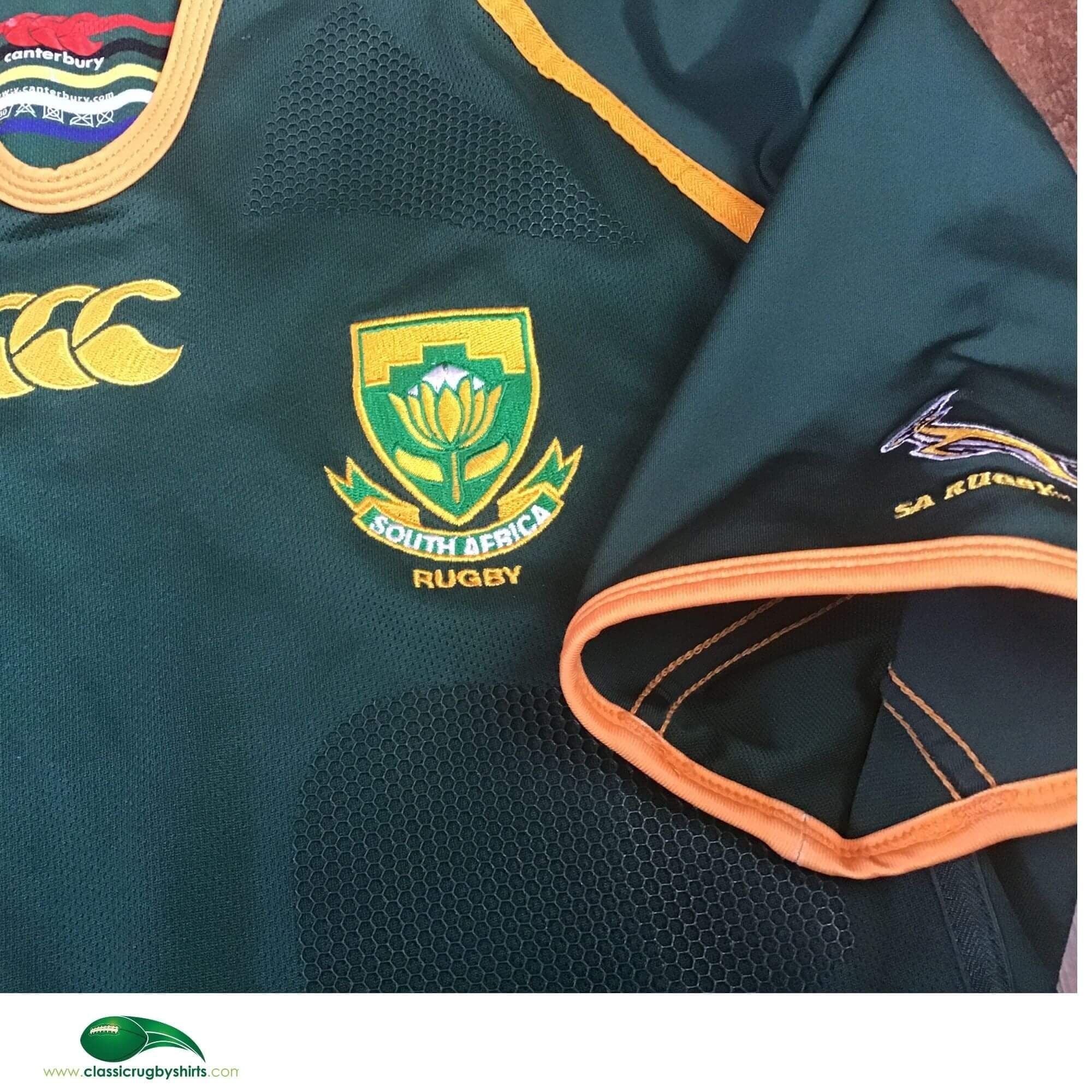 Classic Rugby Shirts | 2011 South Africa Springboks Old Vintage Jerseys