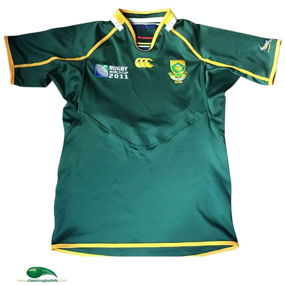 World Rugby Shirts | 2011 South Africa RWC Vintage Retro Old Jerseys