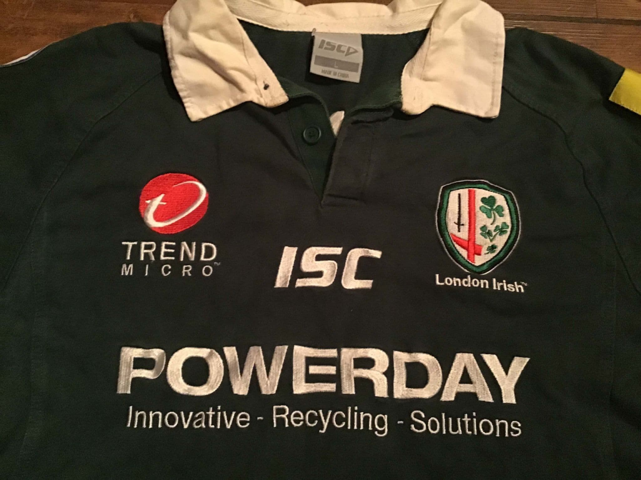 Classic Rugby Shirts | 2012 London Irish Old Vintage Retro Jerseys