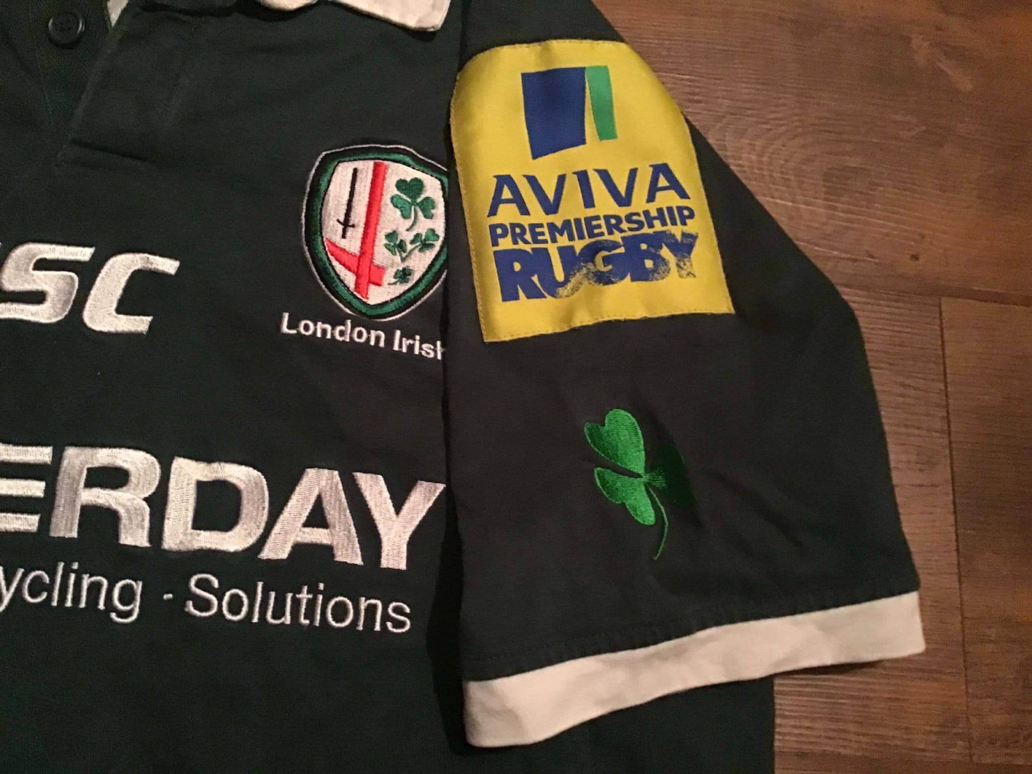 Classic Rugby Shirts | 2012 London Irish Old Vintage Retro Jerseys