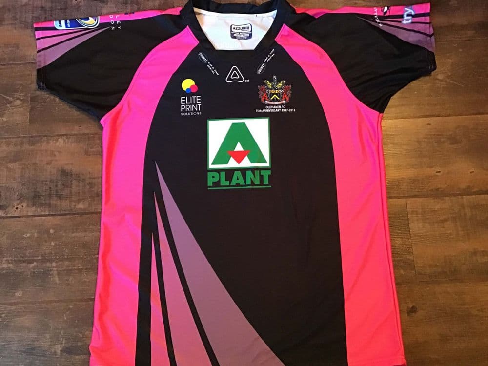 Classic Rugby Shirts | 2012 Oldham RL Vintage Old Jerseys