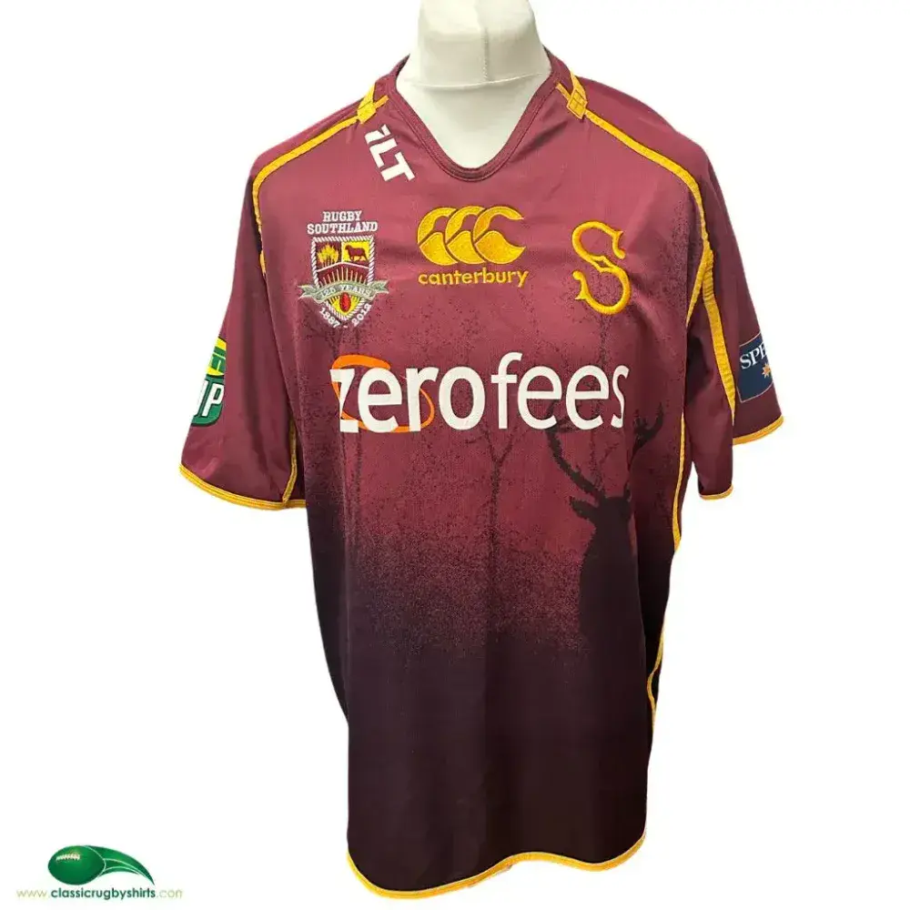 Shop 2012 Southland Rugby Jersey | Vintage World Collection