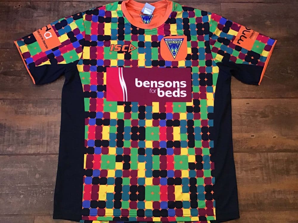 Classic Rugby Shirts | 2012 Warrington Charity Vintage Old Jerseys