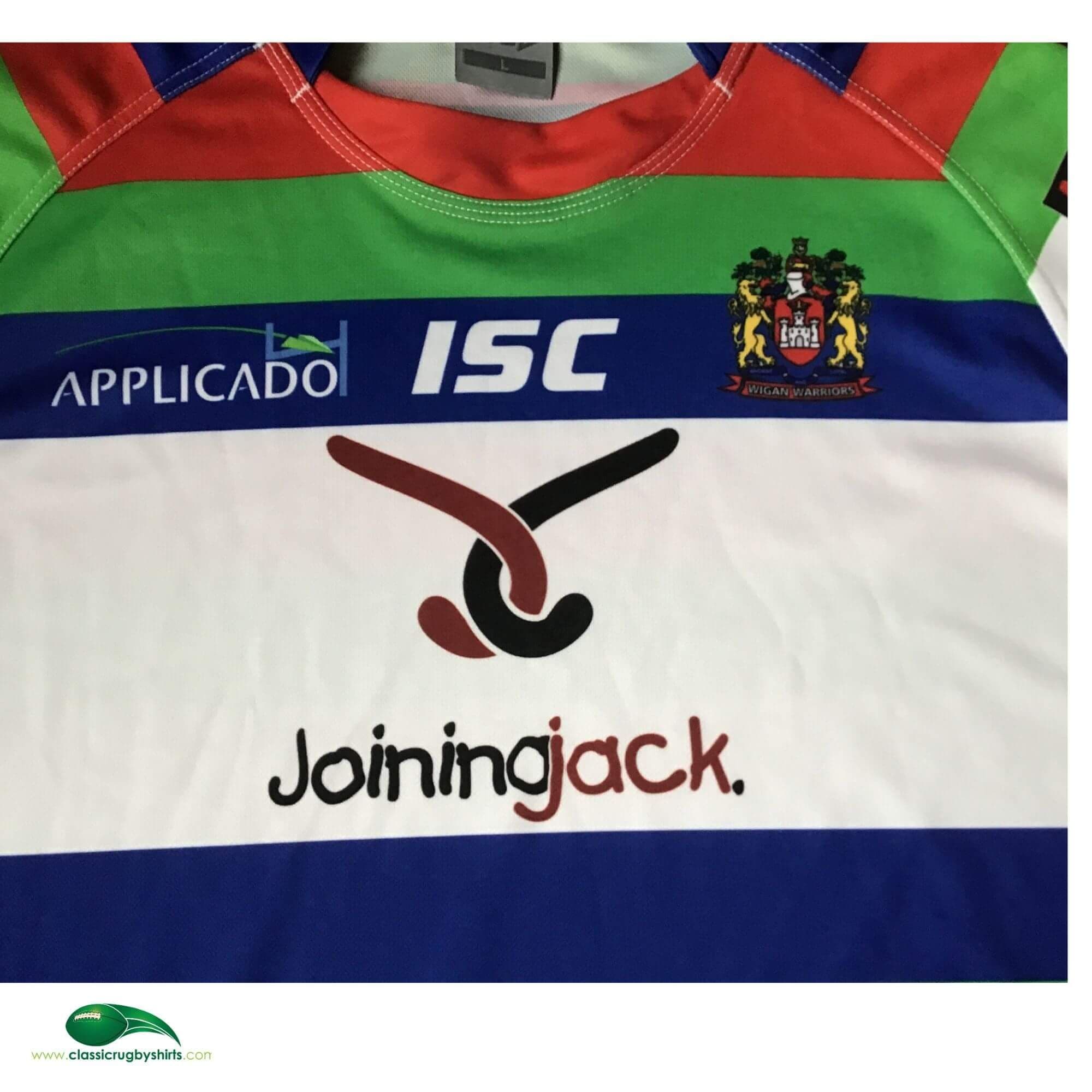 Classic Rugby Shirts | Wigan 2012 Old Vintage League Jerseys Joining Jack