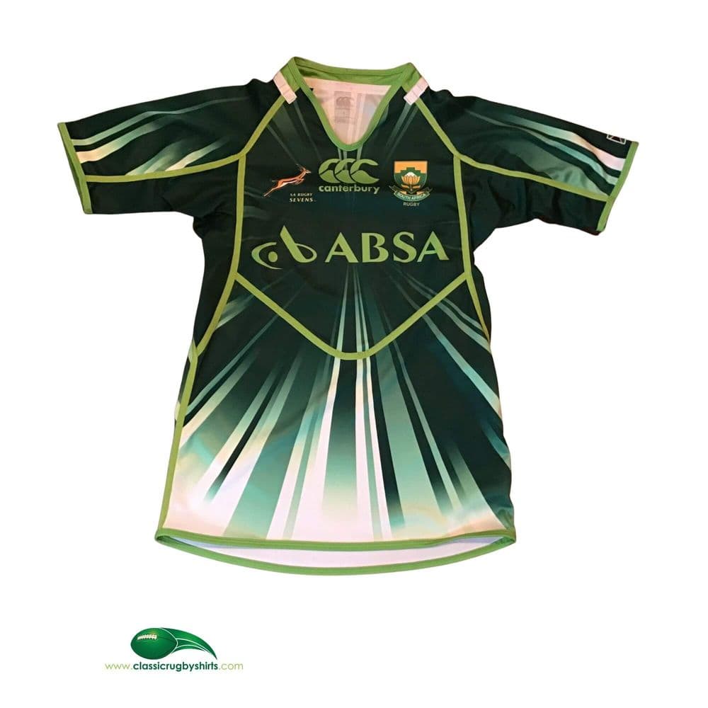 Classic World Rugby Shirts | 2013 South Africa 7s Old Vintage Jerseys
