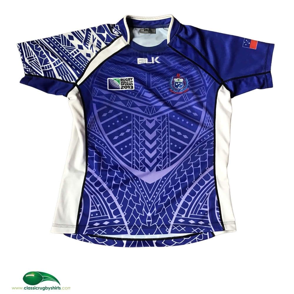 World Cup Rugby Shirts | 2013 Samoa RWC Sevens Vintage Old Jerseys