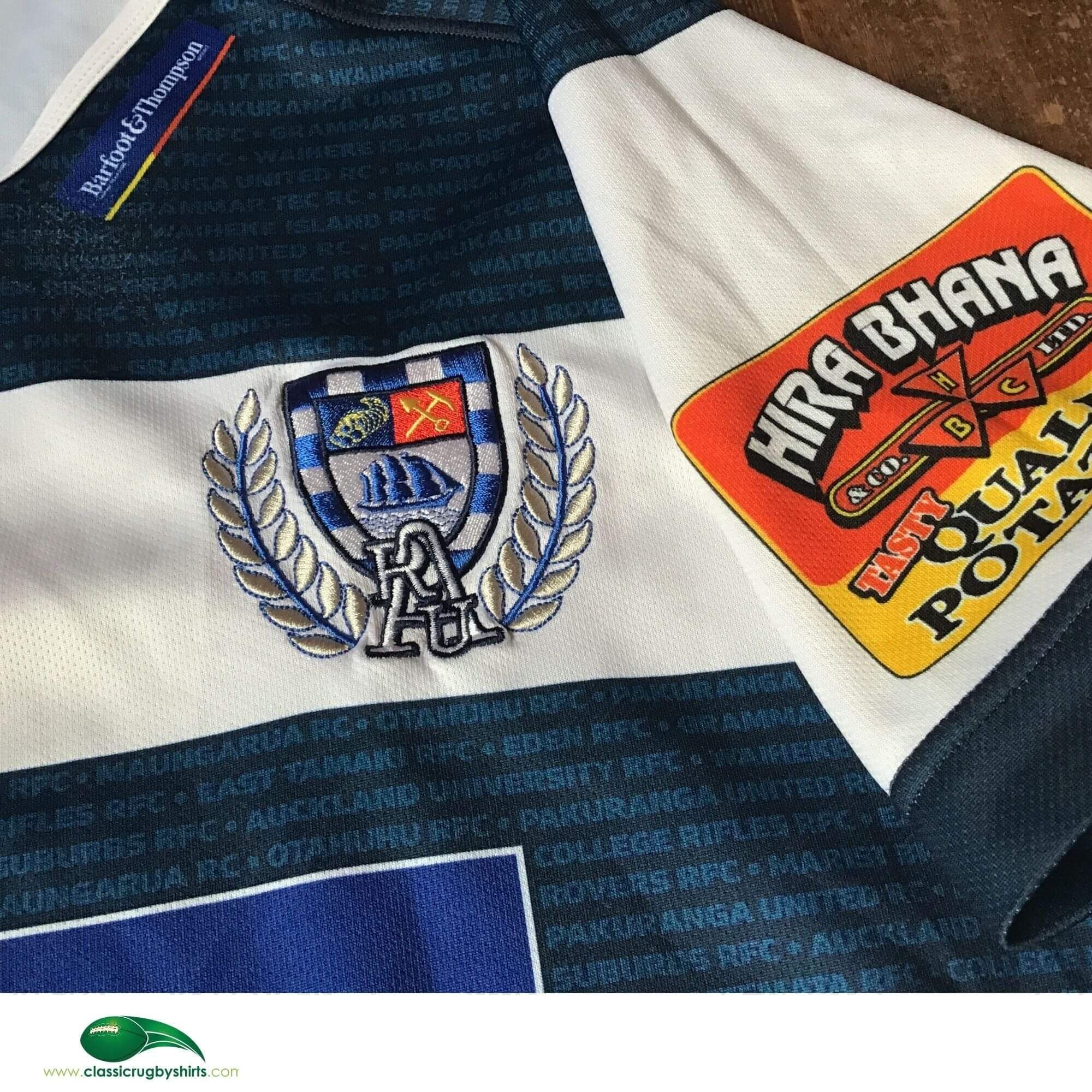 Classic Rugby Shirts | 2015 Auckland ITM Vintage Old Jerseys