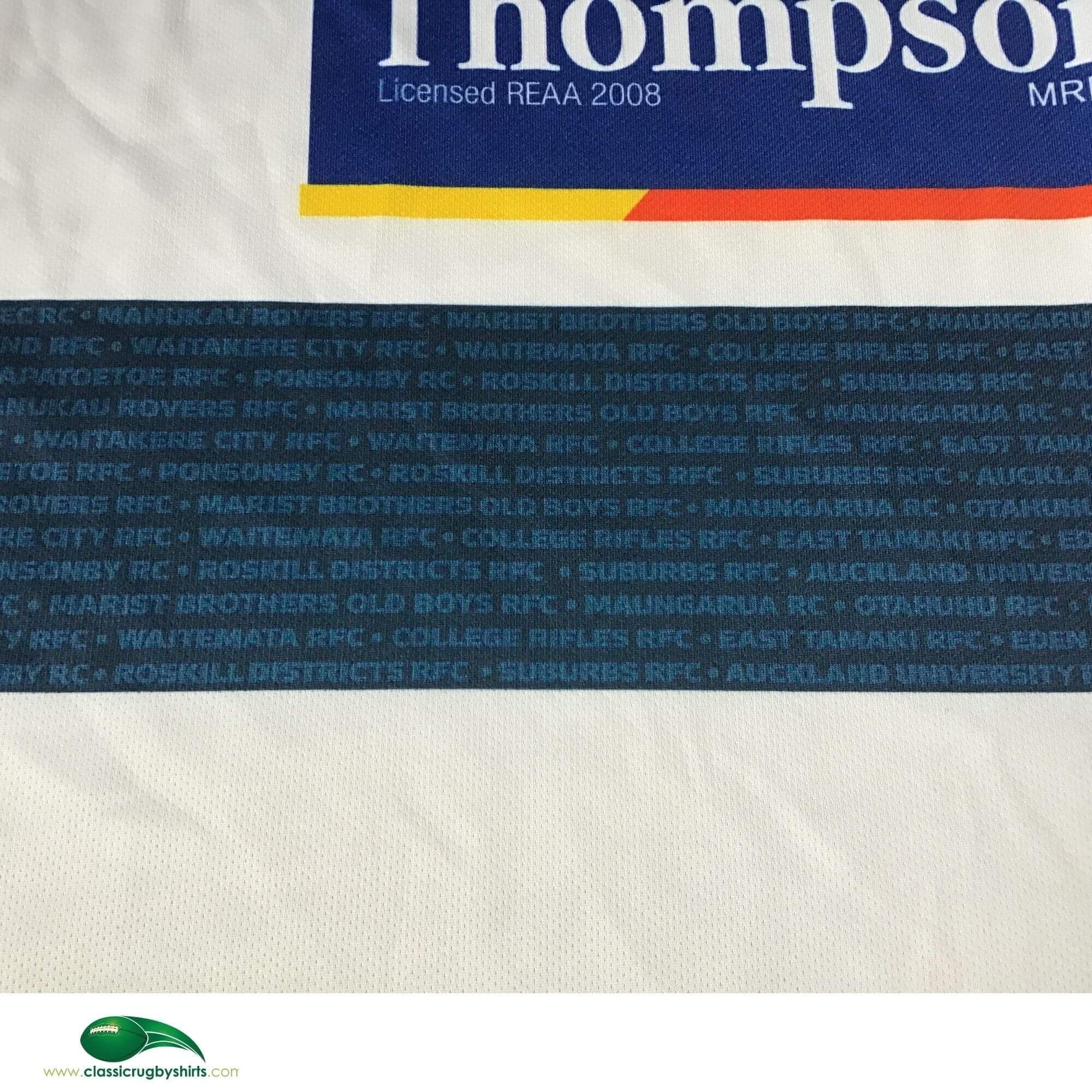Classic Rugby Shirts | 2015 Auckland ITM Vintage Old Jerseys