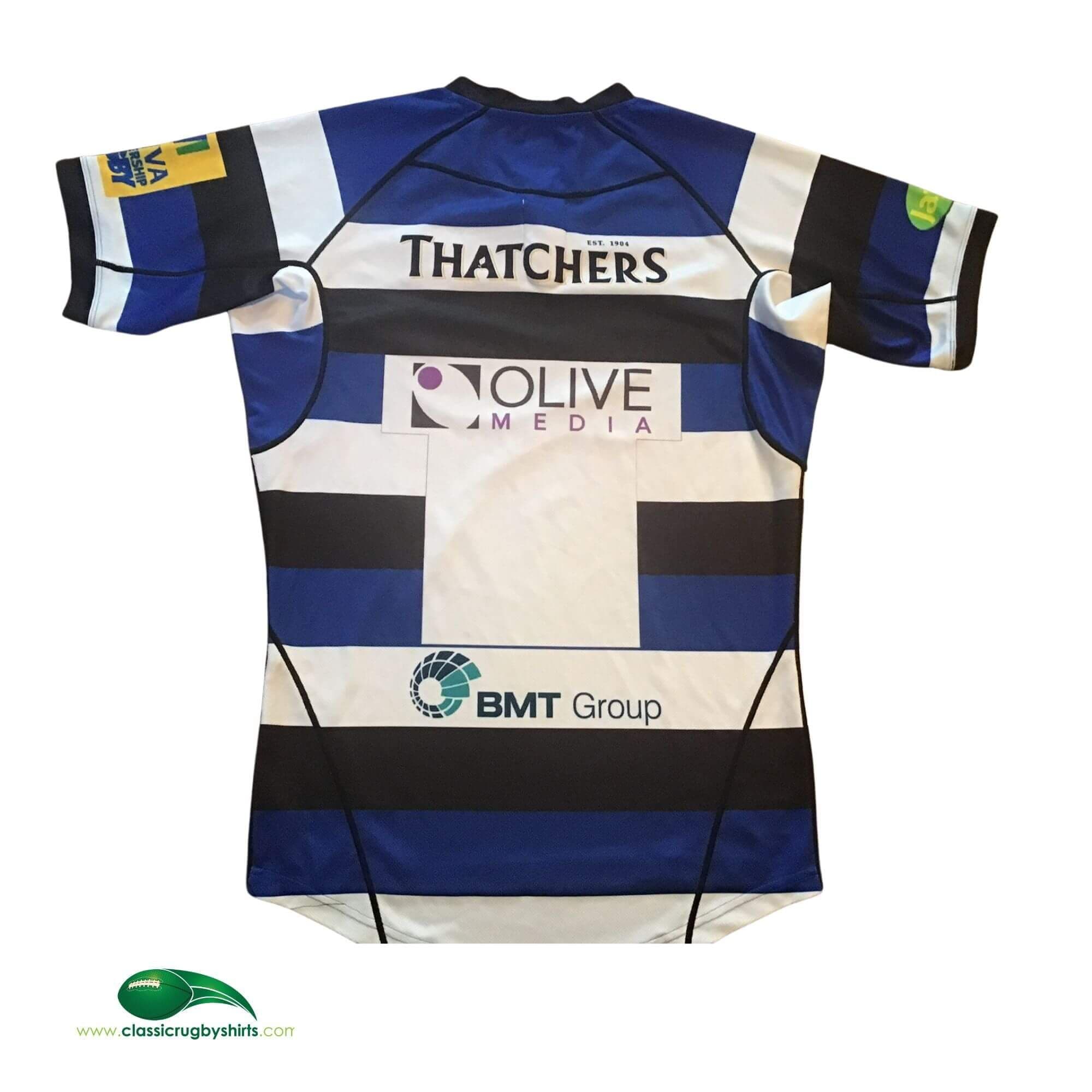 World Rugby Shirts | 2014 Bath Vintage Old Jerseys